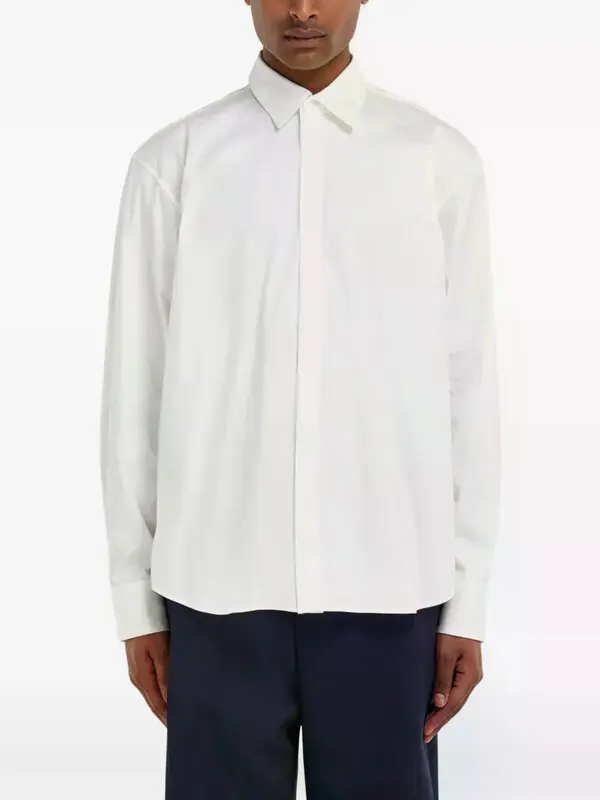 FERRAGAMO Stretch Poplin Shirt