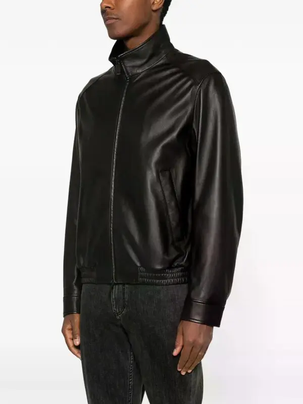 Emporio Armani High-neck Zip-up Jacket