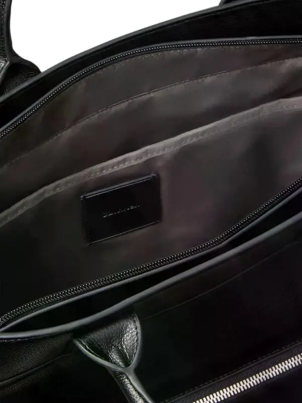 Calvin Klein Raised Pebbled-texture Tote Bag
