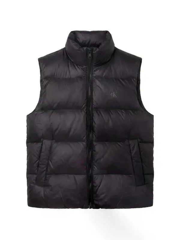 Calvin Klein Quilted Logo-print Gilet