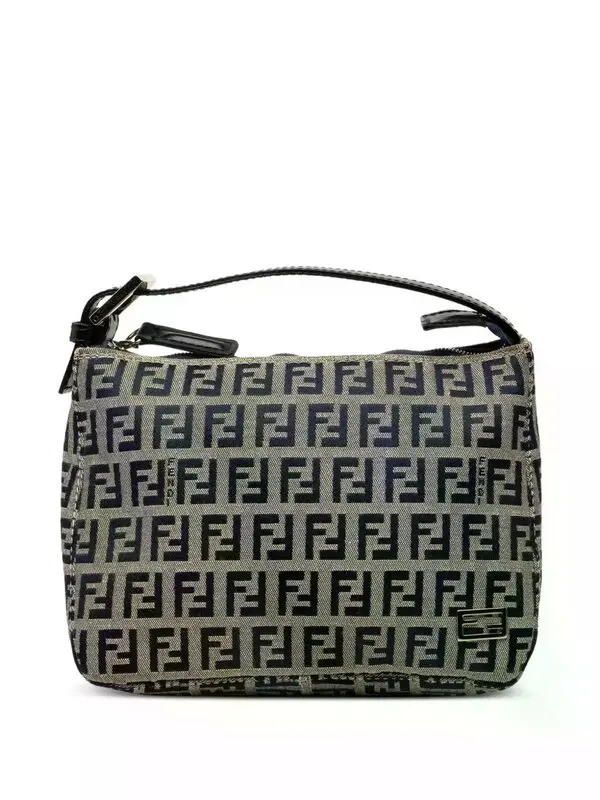 Fendi Zucchino Canvas Handbag