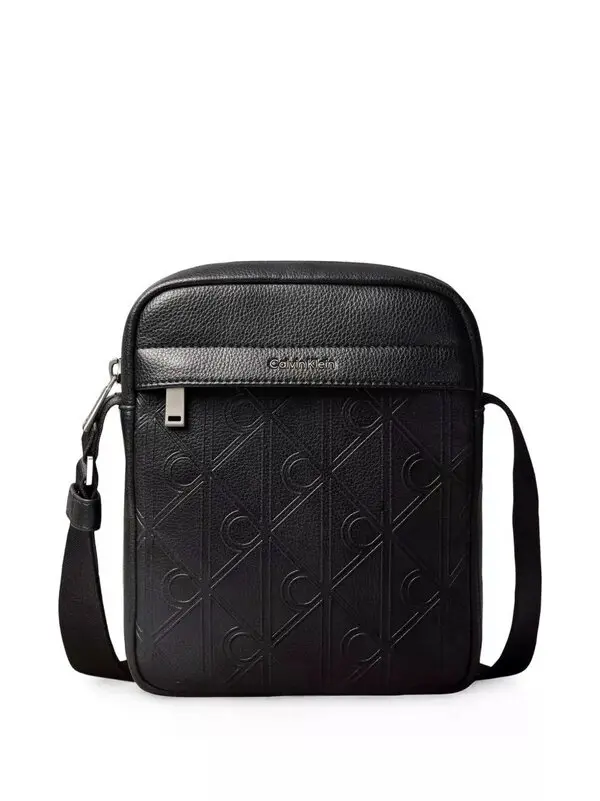 Calvin Klein Monogram-embossed Messenger Bag