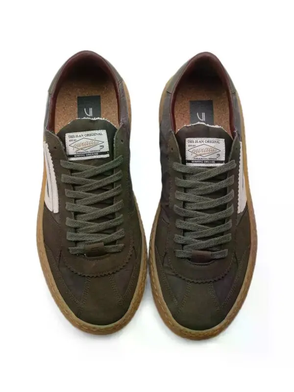 PURAAI Waxed-nylon Sneakers