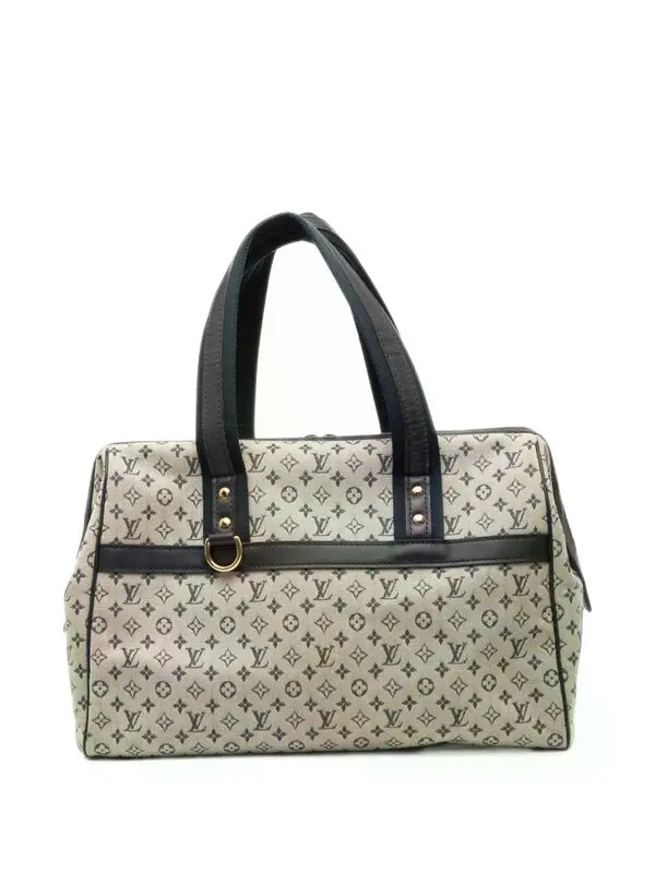 LOUIS VUITTON 2002 Monogram Mini Lin Josephine Gm Handbag