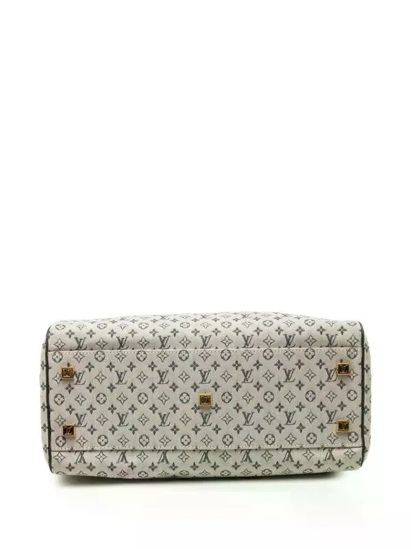 LOUIS VUITTON Monogram Mini Lin Josephine Gm Handbag - Grey