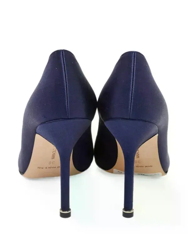 Manolo Blahnik Hangisi Buckle Pumps