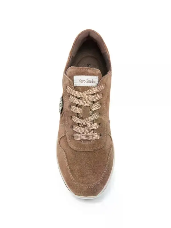 NEROGIARDINI Logo-plaque Platform Sneakers