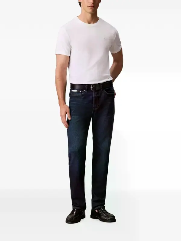 Calvin Klein Whiskered Slim-fit Jeans