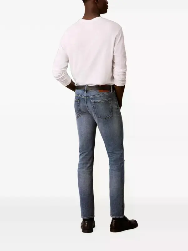 Calvin Klein Distressed Slim-fit Jeans