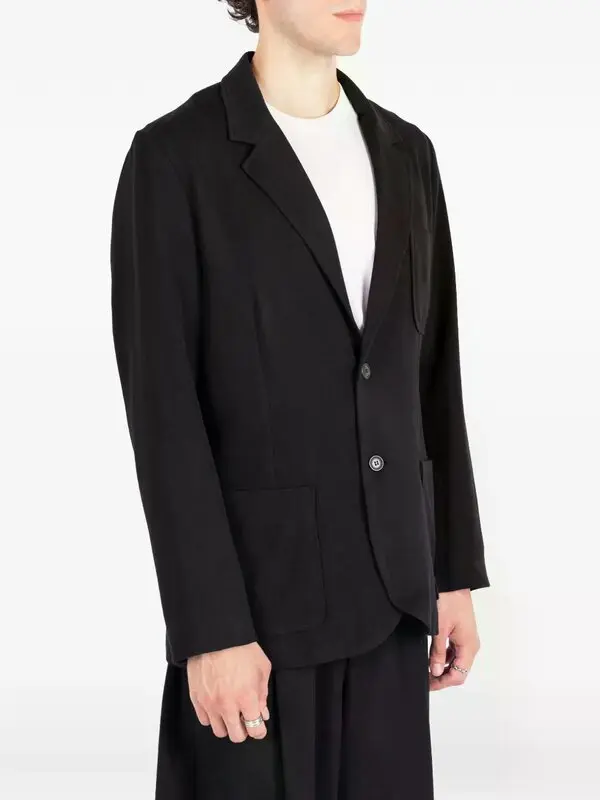 SOCIETE ANONYME Granpa Notch-lapel Cotton Blazer