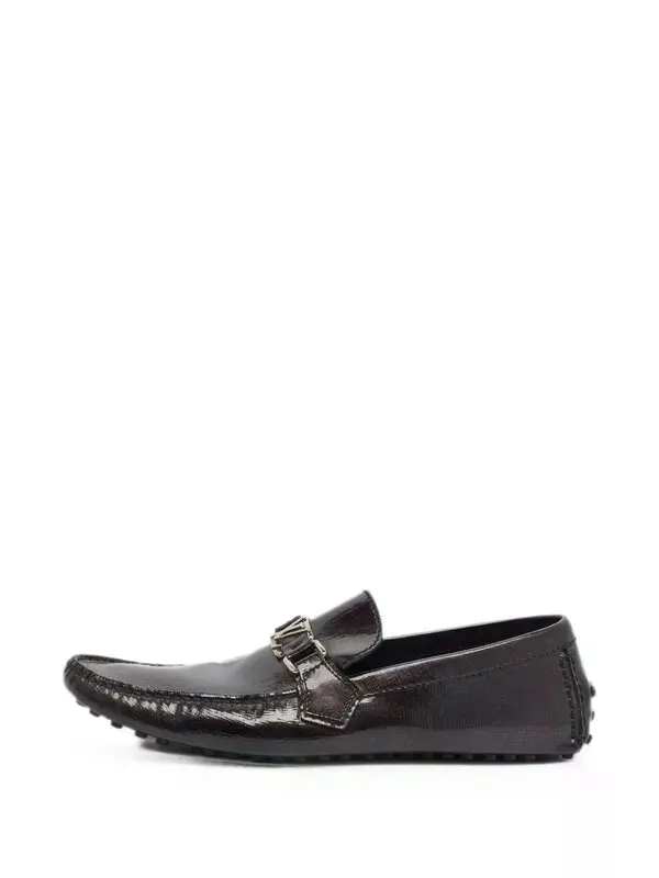 LOUIS VUITTON Hockenheim Patent Leather Loafers
