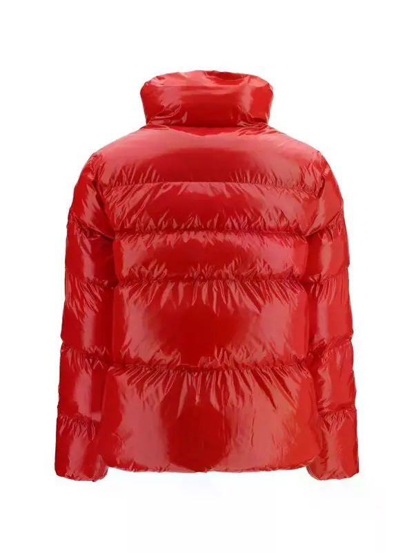 Pinko Quilted High-neck Jacket - Red