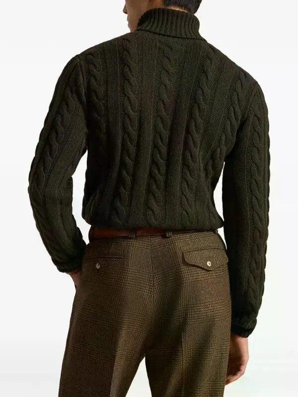 Polo Ralph Lauren Cable-knit Turtleneck Sweater