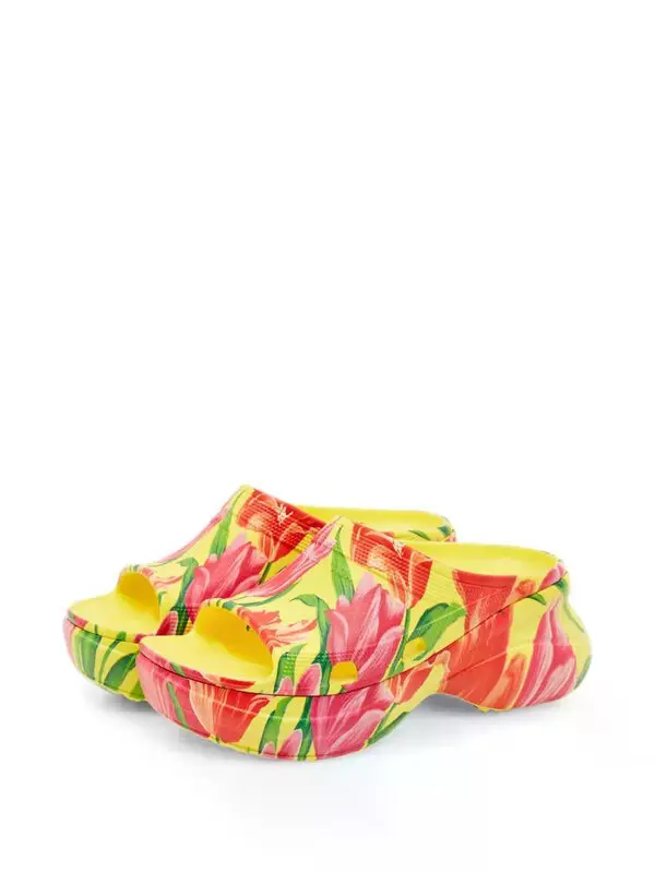 Bottega Veneta Tulip Platform Slides
