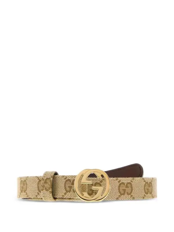 Gucci Interlocking G Belt - Neutrals