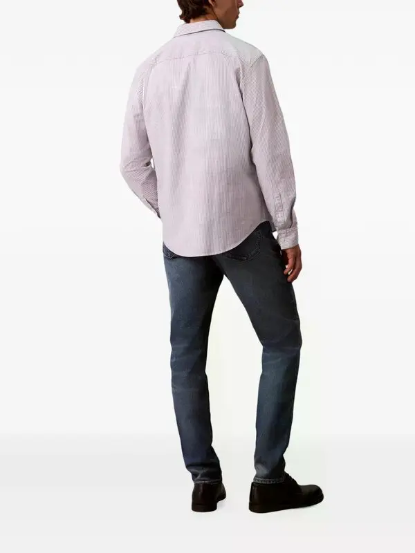 Calvin Klein Distressed Whisker-effect Jeans