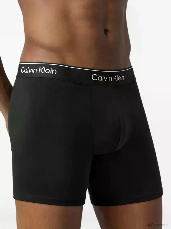Calvin Klein Logo-waistband Boxer Briefs