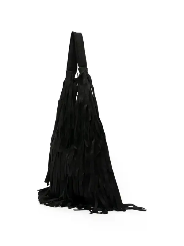 LA MILANESA Agnese Fringe-detail Shoulder Bag