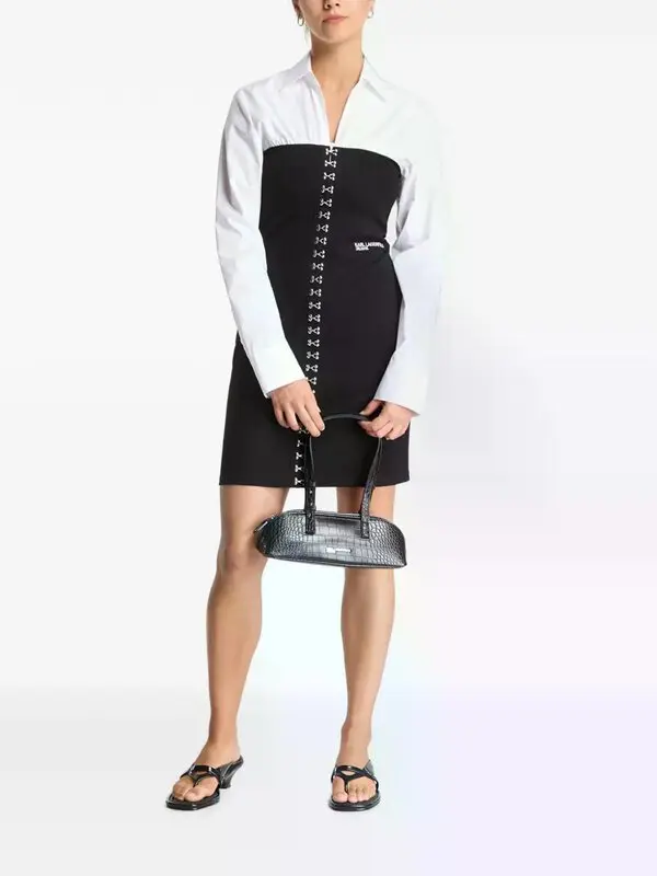 Karl Lagerfeld Layered Mini Dress