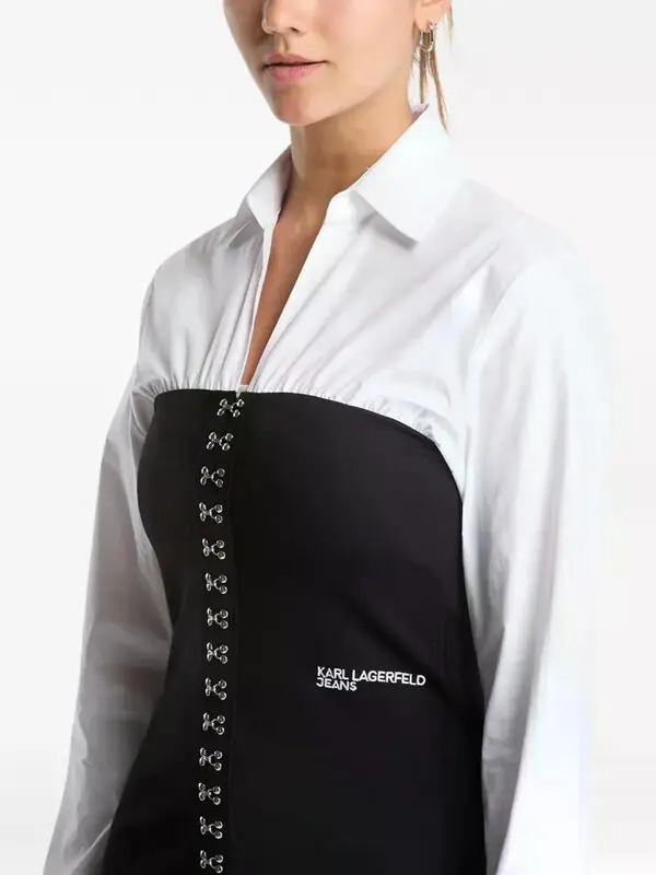 Karl Lagerfeld Layered Mini Dress