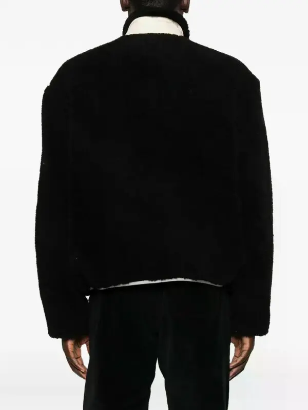 Rhude Logo-patch Fleece Jacket