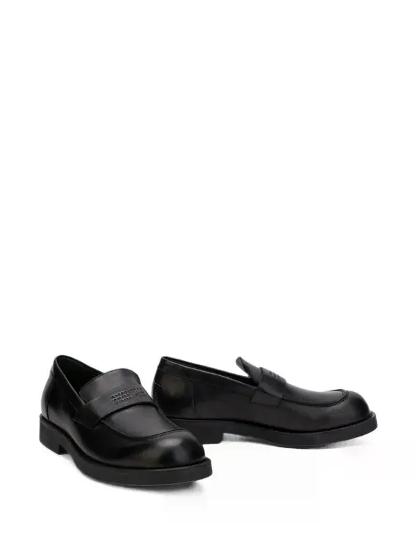 MAISON MARGIELA Logo-embossed Loafers