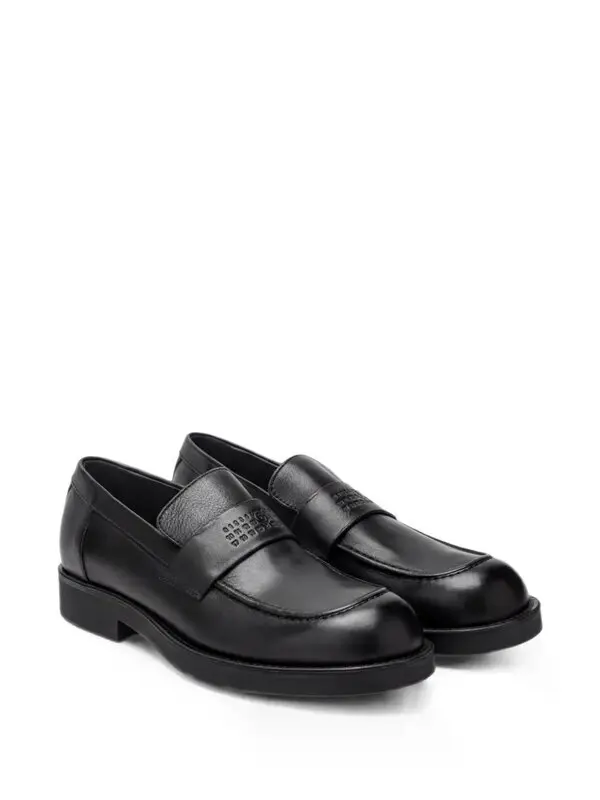 MAISON MARGIELA Logo-embossed Loafers