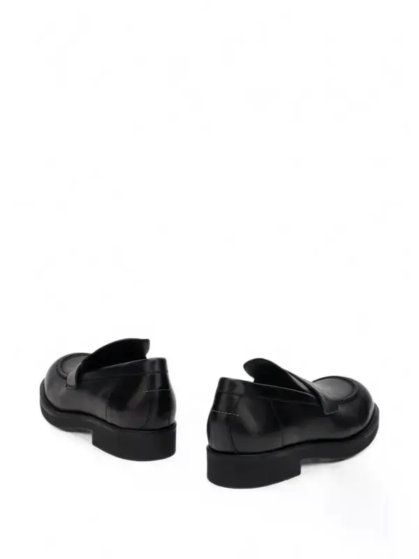 MAISON MARGIELA Logo-embossed Loafers