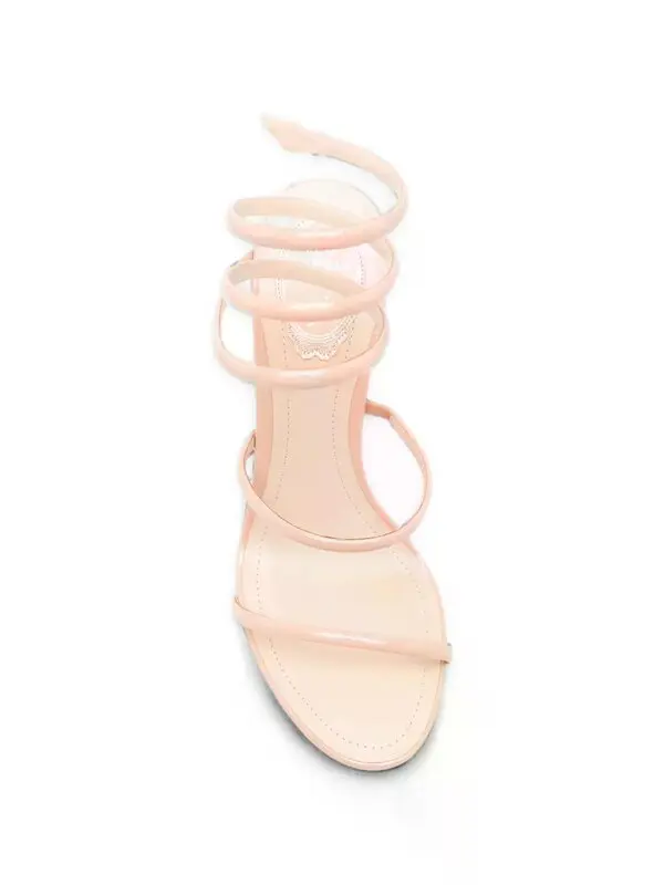 Rene Caovilla Cleo Patent-leather Sandals