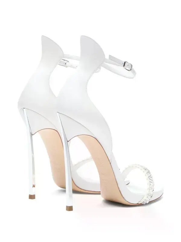 Casadei Cappa Blade Heaven Rhinestones Sandals