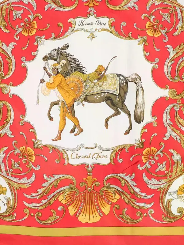 Hermès 1990s Square-shape Scarf