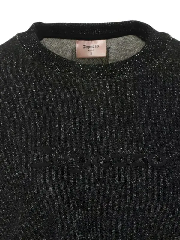 Repetto Logo-embroidered Crew-neck Sweater
