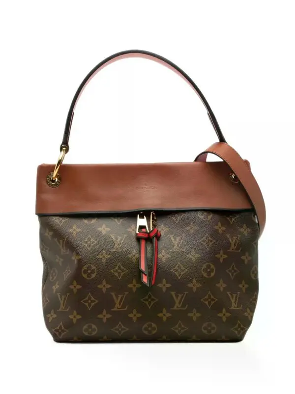 LOUIS VUITTON 2017 Monogram Tuileries Besace Satchel