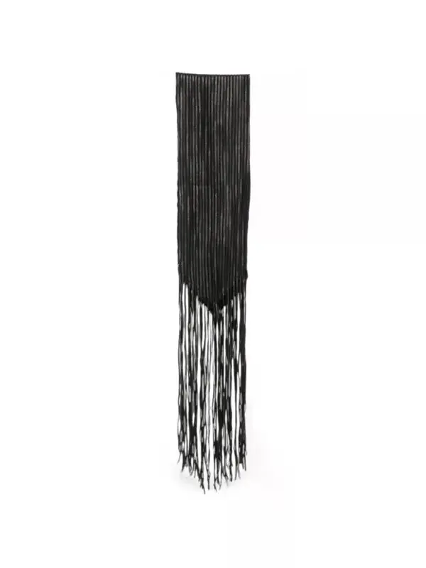 Dior 2000s Fringed Scarf
