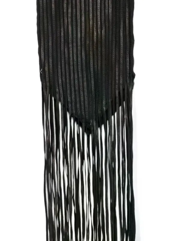 Dior 2000s Fringed Scarf