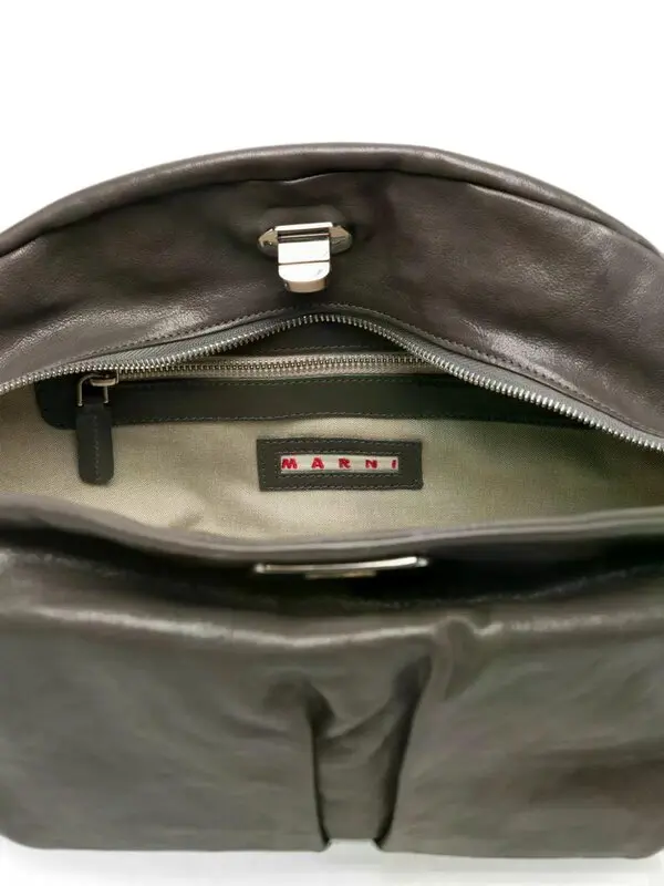 Marni 2000s Ruched-detail Clutch Bag
