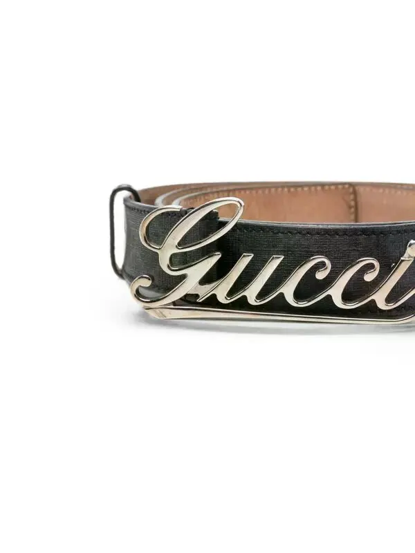 Gucci 2010s Logo-plaque Belt