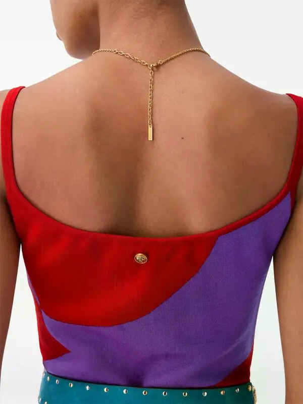 Versace Stretch Wool Knit Mini Dress