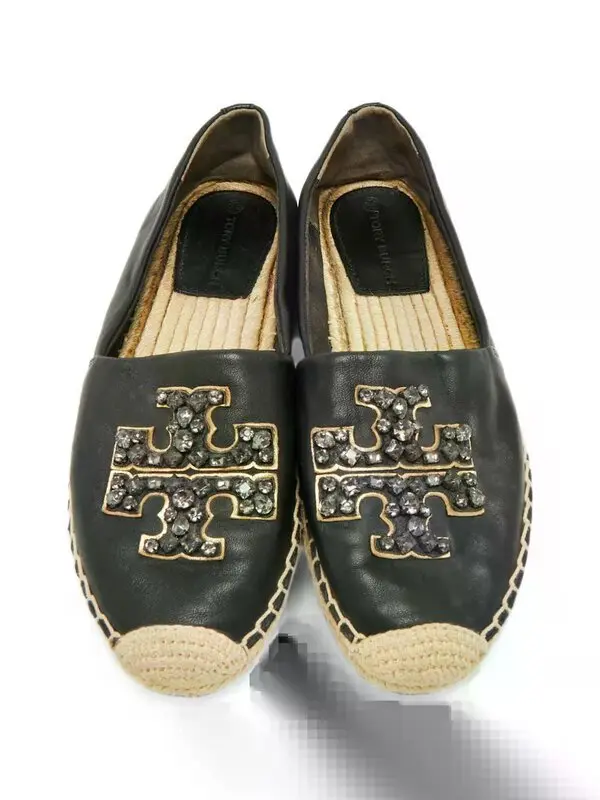 Tory Burch Ines Embellished Espadrilles
