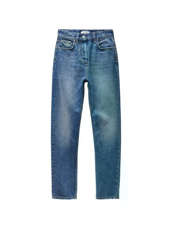 Versace High Waist Straight Jeans
