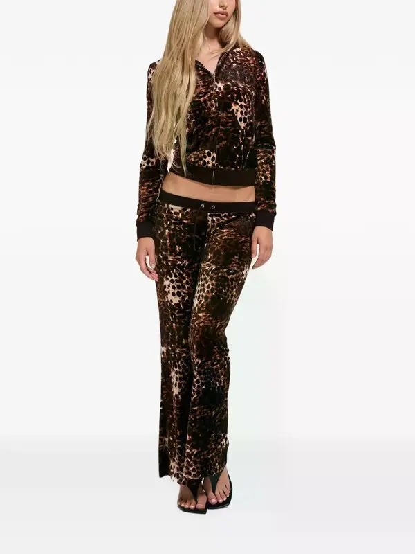 Juicy Couture Leopard-print Track Pants