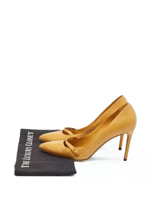 Gucci Pointed-toe Strap Pumps