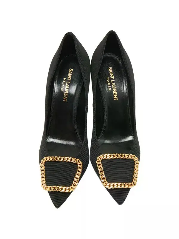 Saint Laurent Sulpice Chain-link Pumps