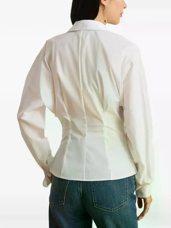 Ralph Lauren Devra Wrap-style Blouse
