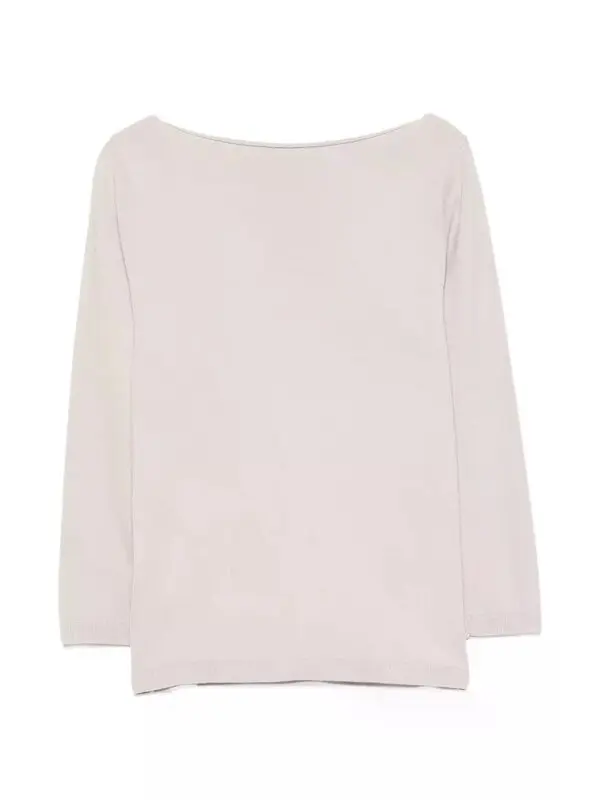 Alpha Studio Boat-neck Sweater
