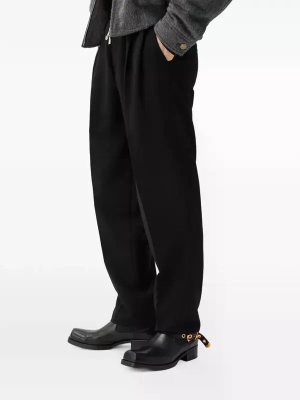 Versace Stretch Wool Tailored Pants