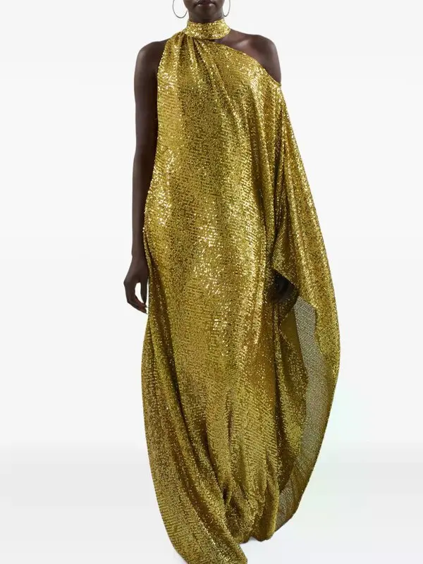 TALLER MARMO Atlas Disco Sequin-embellished Dress
