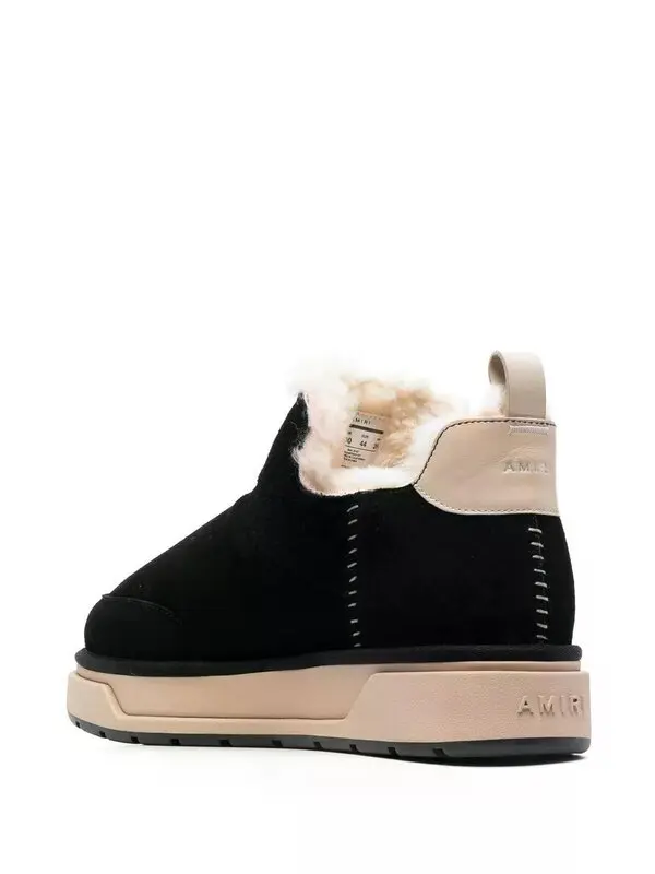 Amiri Malibu Shearling Ankle Boots