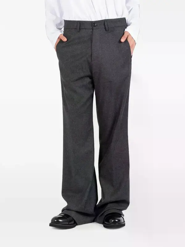 SOCIETE ANONYME Wide-leg Wool Trousers