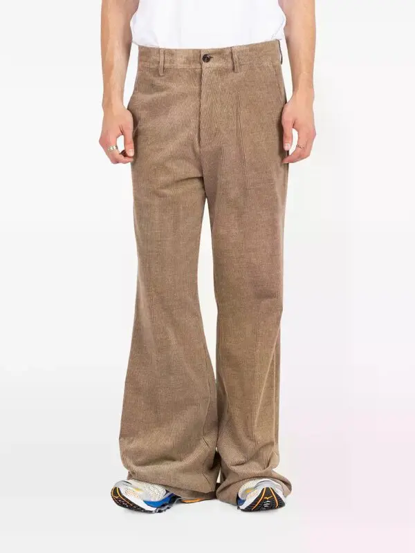 SOCIETE ANONYME Wide-leg Corduroy Trousers